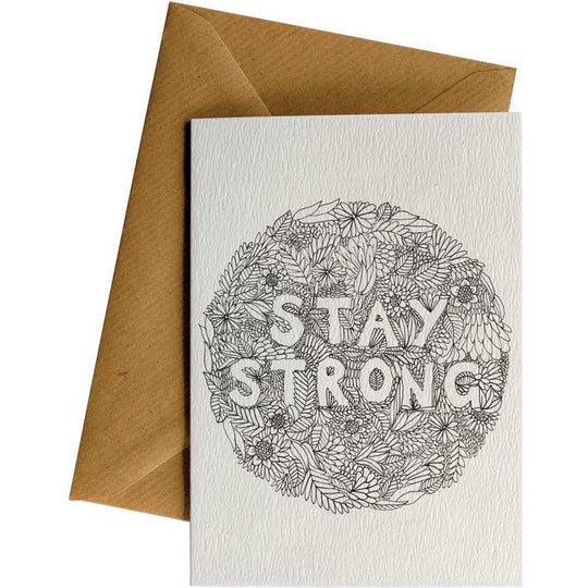 Stay Strong | Greeting Card – Lulu Lane NZ